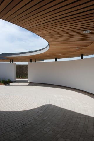 External Ceilings - Case Study Kidderminster Crematorium | BCL Timber
