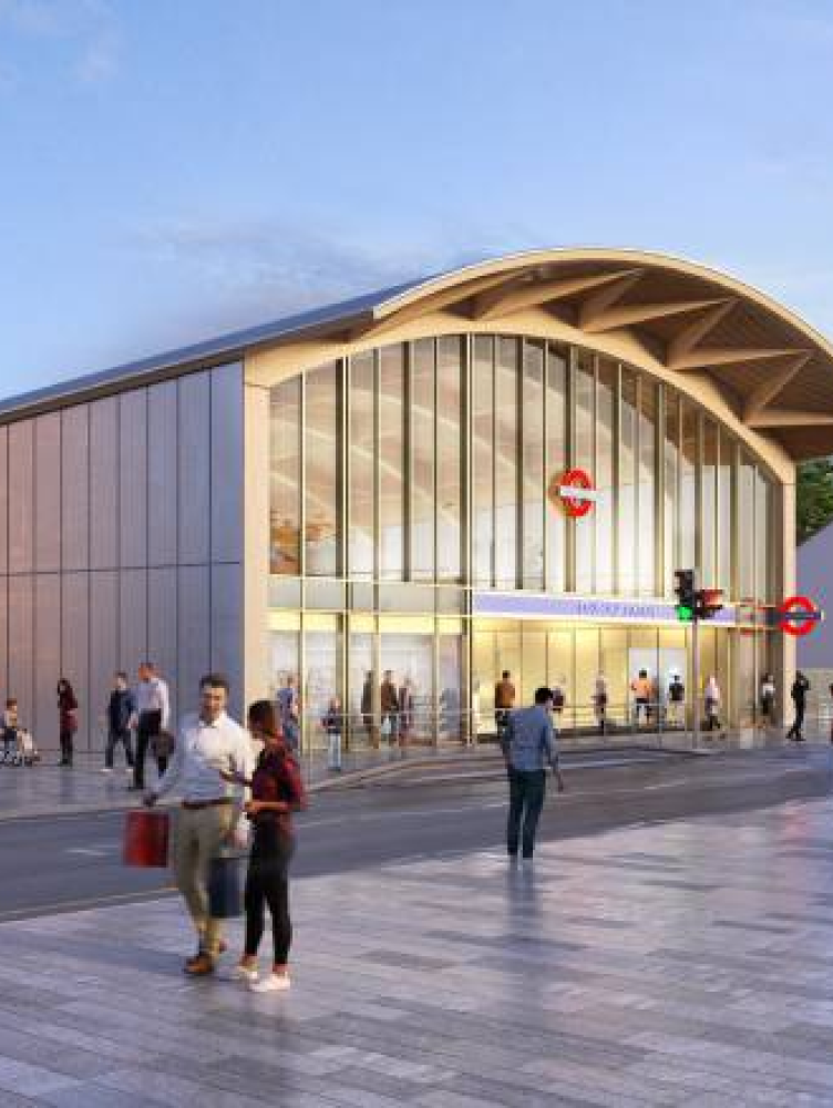 BCL 'all-aboard' with Morgan Sindall at Colindale Station | BCL Timber